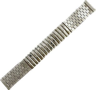 Vintage 17mm Kreisler Men's Wristwatch Band 10k White Gold Filled Half ...