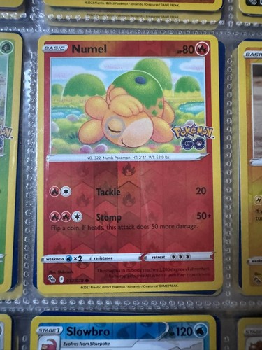 MINT! Numel 013/078 - Pokemon Go - Common - Reverse Holo - Pokemon Card ...