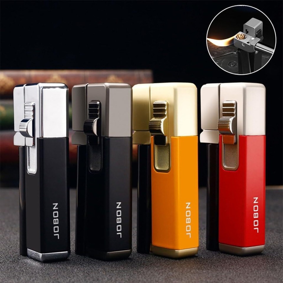 Metal Folding Flue Pipe Lighter Open Flame Lighter Foldable Flue Tube ...