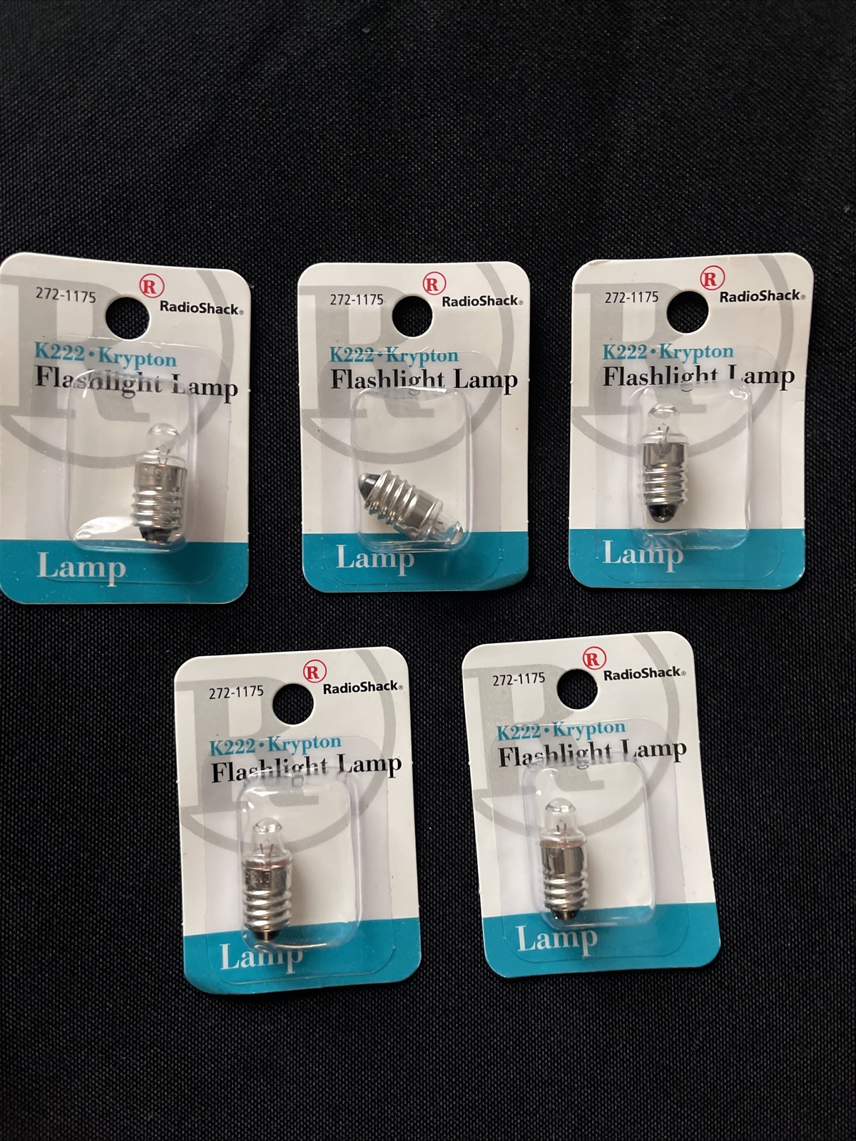 Lot Of 5. RadioShack 272-1175 K222 Krypton Flashlight Lamps. Free ...