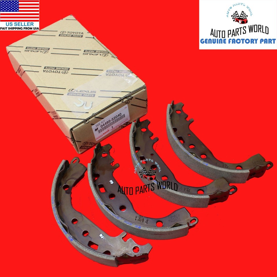 GENUINE OEM TOYOTA COROLLA PRIUS xA xB CELICA REAR DRUM BRAKE SHOE ...