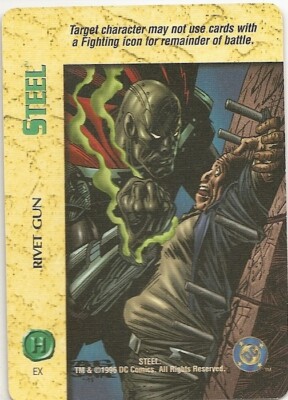 Marvel OVERPOWER DC Steel Rivet Gun special - Batman Superman | eBay