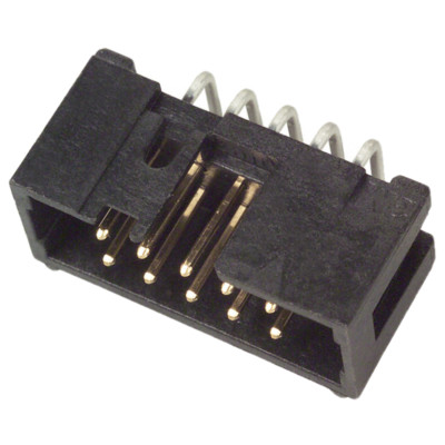 Pack of 4 N2510-5002-RB Connector Header Through Hole, Right Angle 10 ...