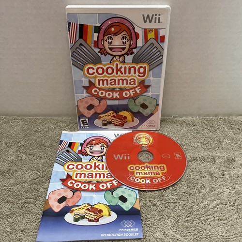 Cooking Mama: Cook Off (Nintendo Wii, 2007) Complete Disc Case Manual ...