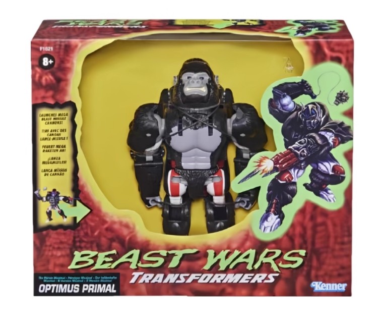 Transformers Optimus Primal Maximal Kenner Hasbro Voyager Action Figure ...