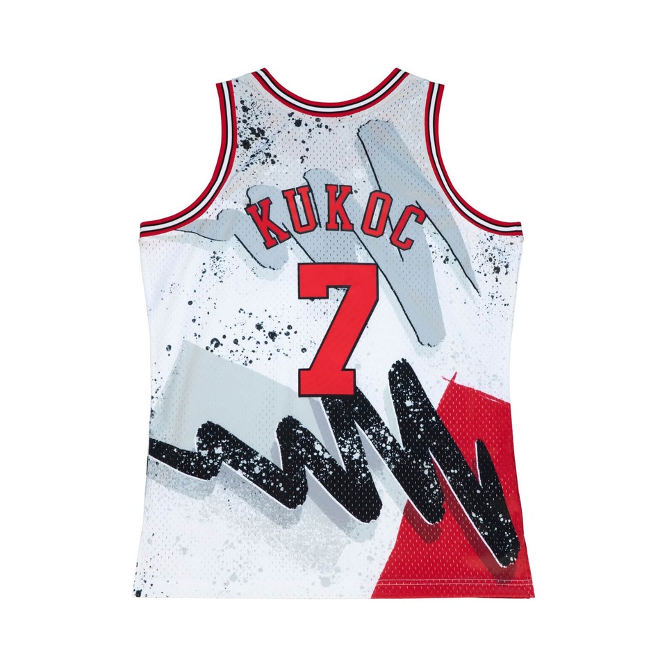 Mitchell & Ness Chicago Bulls 97-98 Toni Kukoc Hpr Hoops Swingman ...