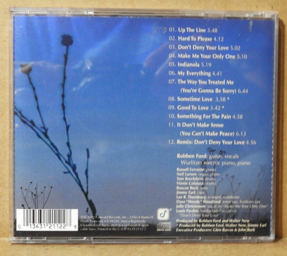 ROBBEN FORD "Blue Moon" 2002 (CONCORD) JAZZ CD EX/EX!! | eBay UK