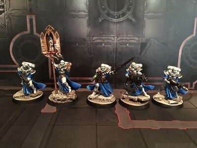 WHMS 5x Sisters Of Battle painted Commission Warhammer 40k Sob Adepta ...