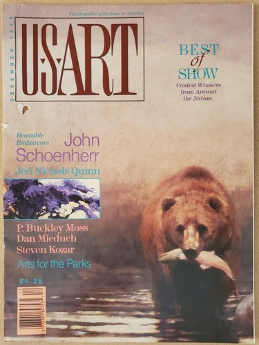 U.S. Art Magazine - Lot of 2, December 1988 and January/February 1989 ...