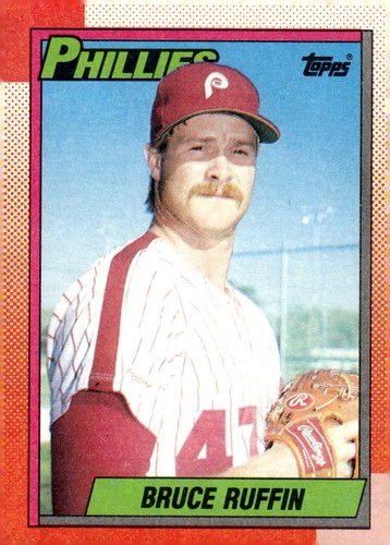 1990 Topps #22 Bruce Ruffin - Philadelphia Phillies | eBay