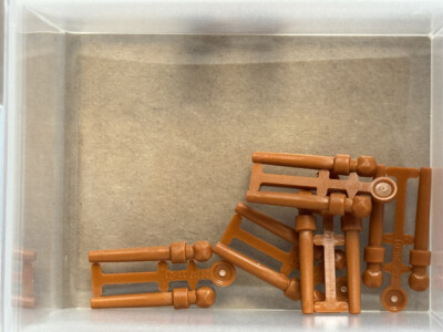 LEGO Parts - Dark Orange Minifigure, Utensil Wand, 2 on Sprue - No ...