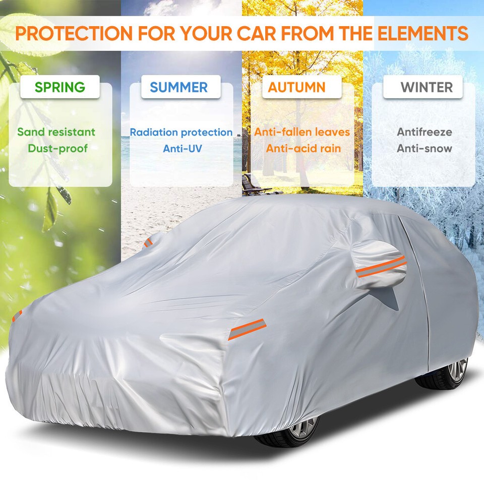 Car Cover Waterproof Outdoor UV Resistant For Mercedes-Benz E350 E500 E ...