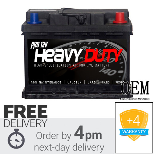 High Specification Heavy Duty 096 CAR BATTERY - 12V 72ah 4yr Warranty ...