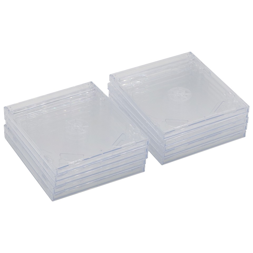 Lots of STANDARD Double CD Jewel Case with Tray 10.4mm (2 CD) Lots ...