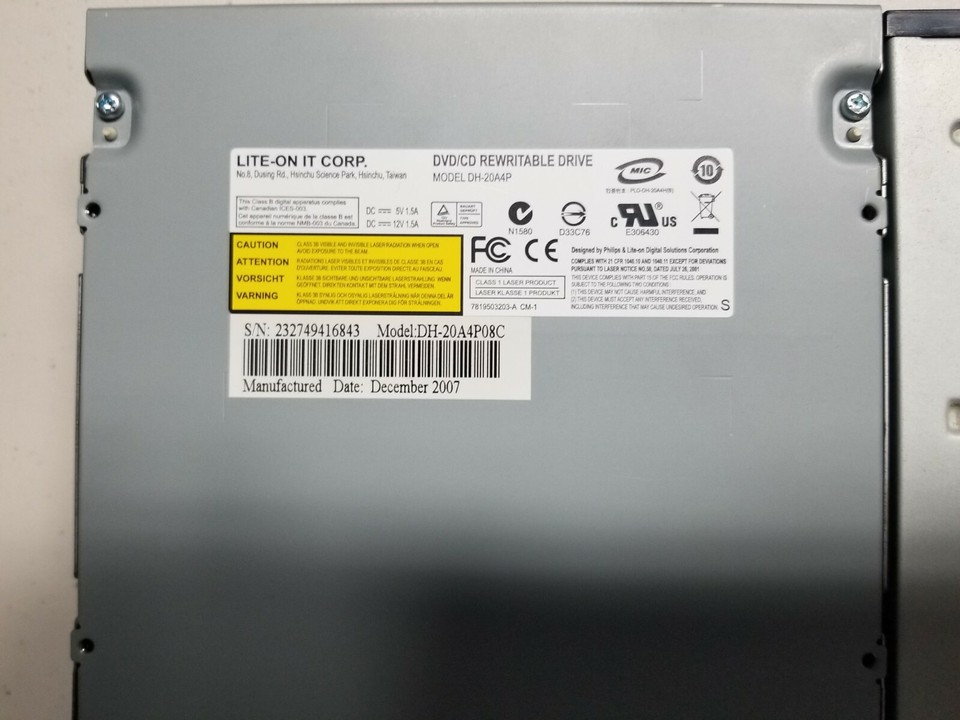 lot of 4 Desktop DVD CD drives IDE PATA | eBay