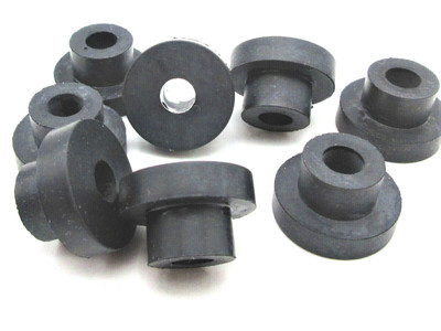 5/8” x 5/16" x 1" Push-In Rubber Step Bushings Motorcycles Auto Marine ...