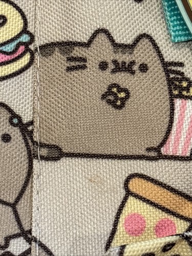 PUSHEEN Classic 15” Backpack w/Pizza 🍕 Charm | eBay