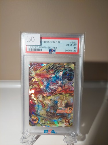 [PSA10] 2023 DRAGON BALL HEROES UGM9-SEC SON GOKU | eBay