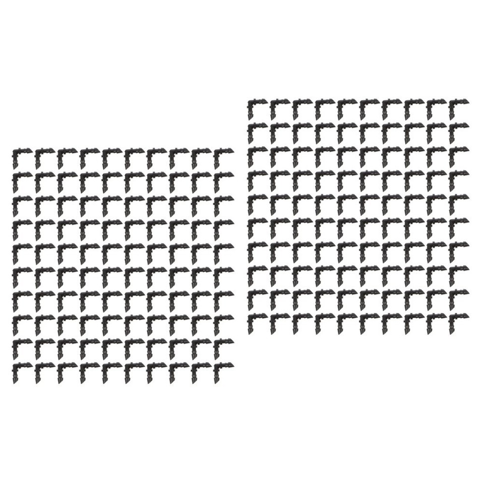 70 Pcs Irrigation Elbow Fittings Plastic Barbed Drip Tubing Connector ...
