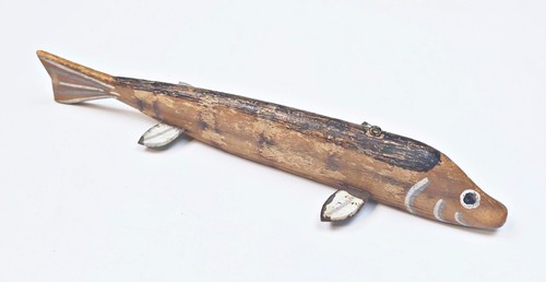 Early Frank Mizera 9.5 Inch Decoy Lure Ely, MN 1930s-40s Painted Cedar ...