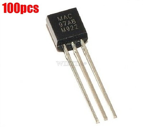 100Pcs MAC97A8 97A8 Logic Level Triac TO-92 Ic New sb | eBay