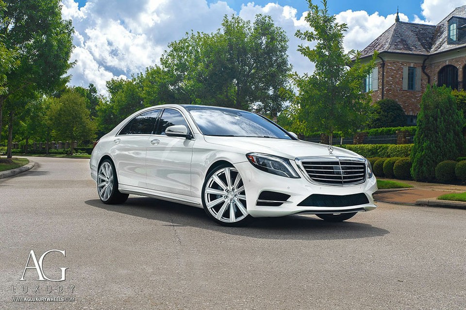 (4) 24" Avant Garde Wheels Vanguard Silver Machined Rims(B30) | eBay