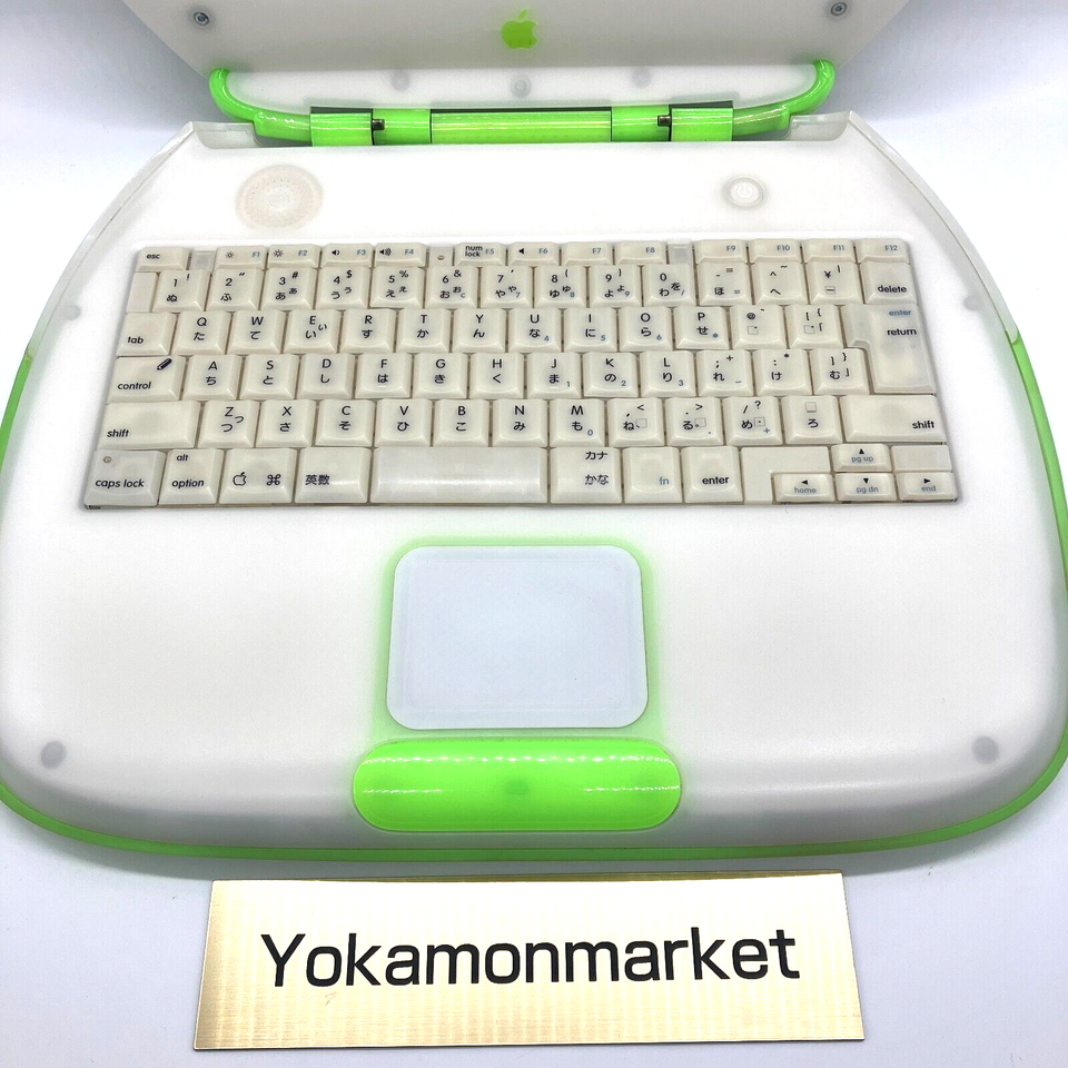 Apple iBook G3 466MHz 320MB/DVD/Key Lime AC100V | eBay
