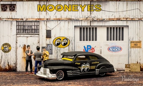 1/64 Scale Paper Pop Up Diorama Photo Prop Display For Diecast Vehicles ...