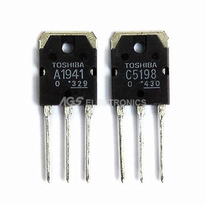 2sa1941 - 2sc5198, 2sa 1941 - 2sc 5198, a1941-c5198 Pair Transistor Kit ...
