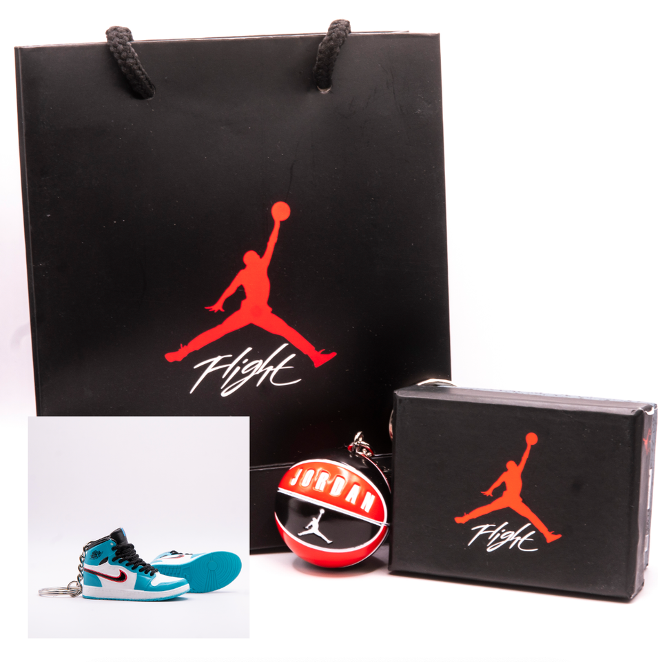 Jordan J1 Design Nike KeyRing Sneaker Basketball Cool KeyChain Gift ...