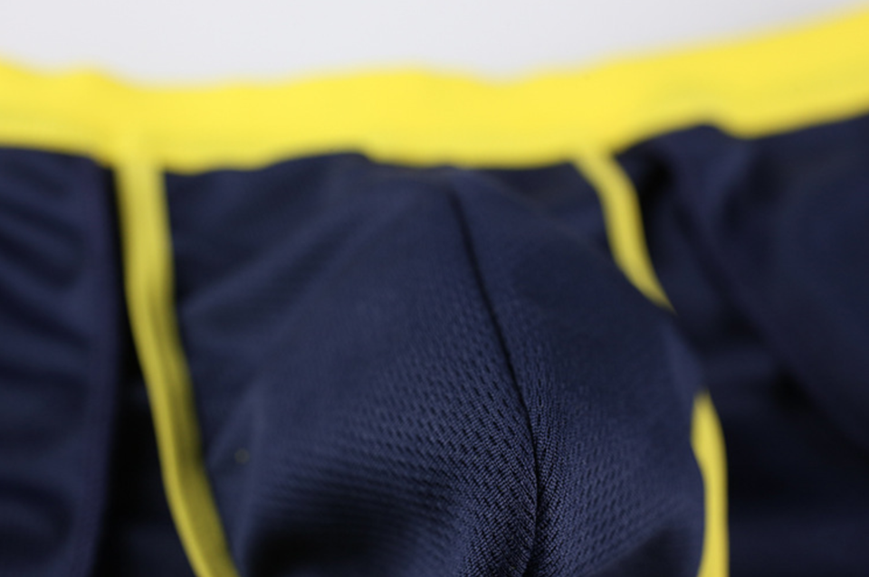 Men's Gym Shorts Supporting Pouch Active Wear Body builder Workout ...