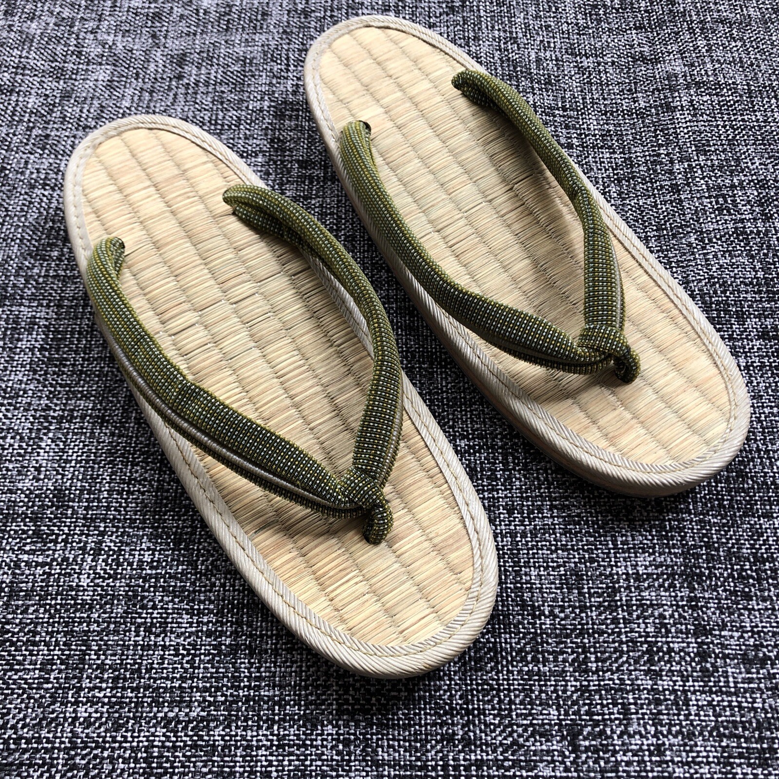 Japanese Tatami Setta IGETA Geta Zori Sandal Small Size Made in Japan 9 ...