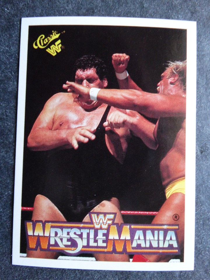 1990 Classic WWF WWE The History of Wrestlemania Cards Complete Your ...