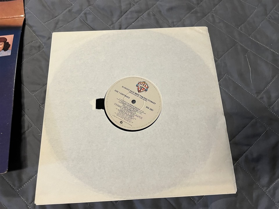 ROD STEWART BLONDES HAVE MORE FUN BSK-3261 GATEFOLD RECORD ALBUM LP ...