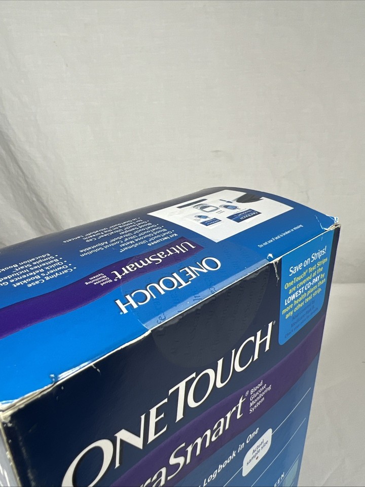 (NEW) OneTouch UltraSmart Blood Glucose Monitoring System Monitor ...