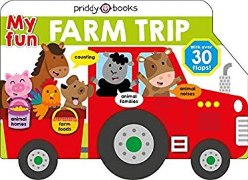 Mes Livres En Carton Sur Les Visites Amusantes À La Ferme Roger Priddy ...