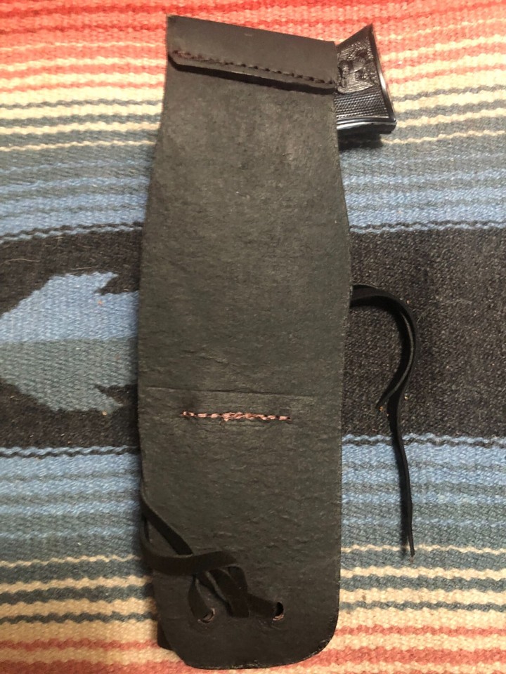 Fits Heritage Rough Rider 4.75 22 Cal Leather Western Drop Holster Flag ...