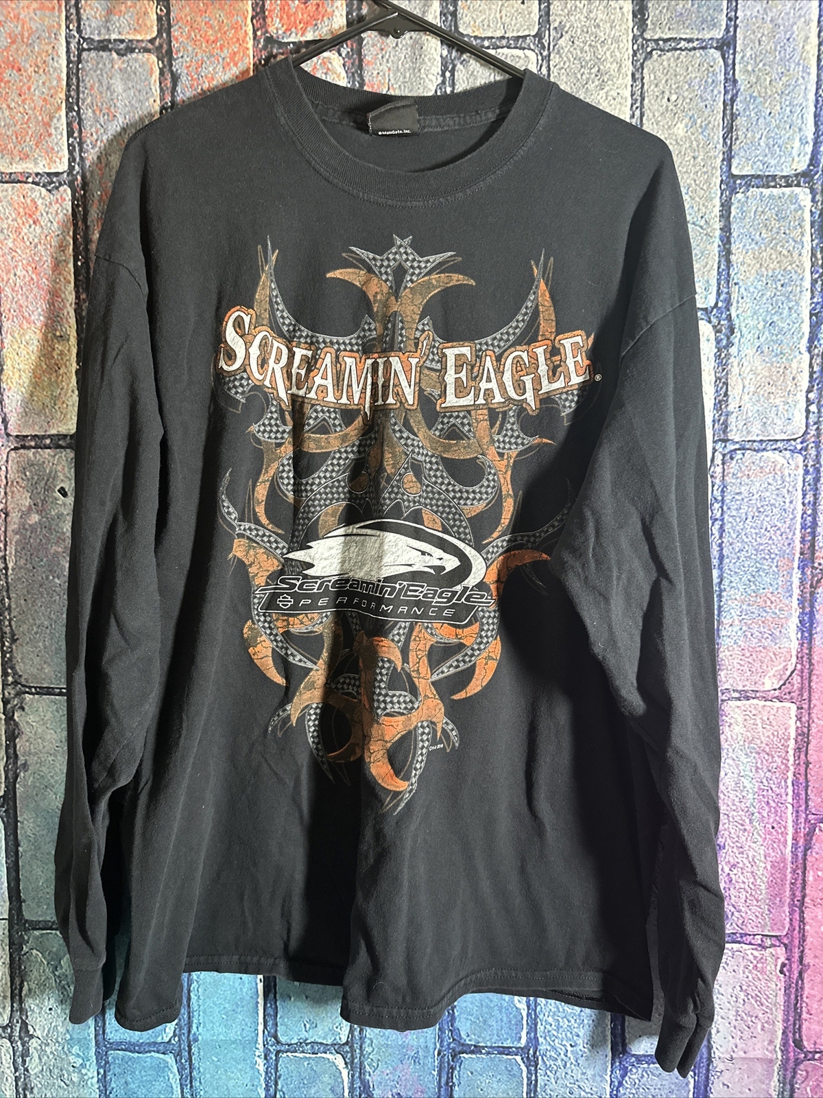 Harley Davidson Screaming Eagle Crew Neck Printed Jum… - Gem