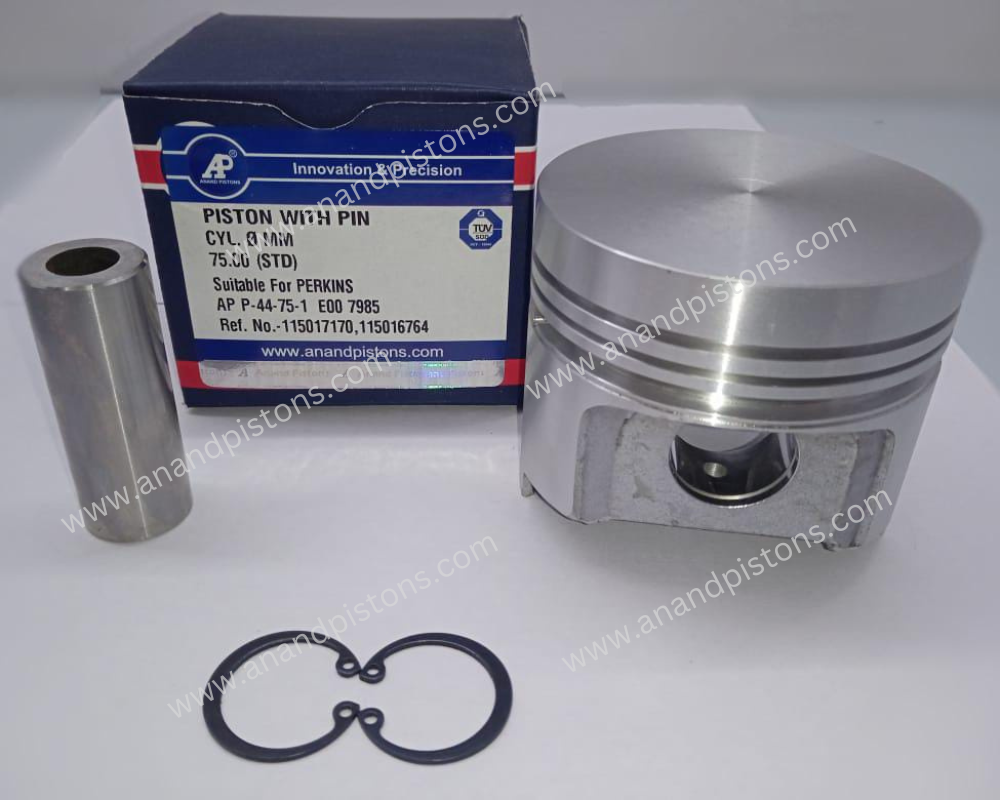 4x Anand Pistons 75.0 STD fits Perkins 115017170 115016760 115317791 ...