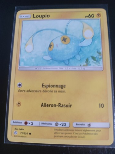 Carte Pokémon Loupio 071/236 Éclipse Cosmique | eBay