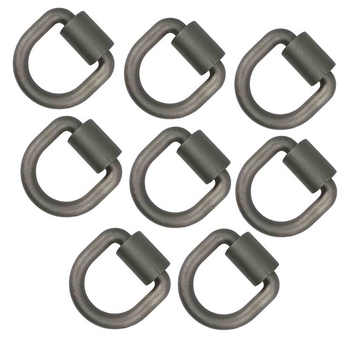 8 Pack 1/2 Weld On D Ring Heavy Duty Weldable Trailer D-Rings 1/2 | eBay