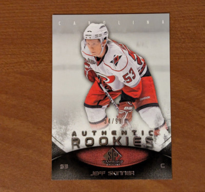 10-11 Jeff Skinner RC 2010-11 UD SP Authentic Rookie #/99 RARE | eBay