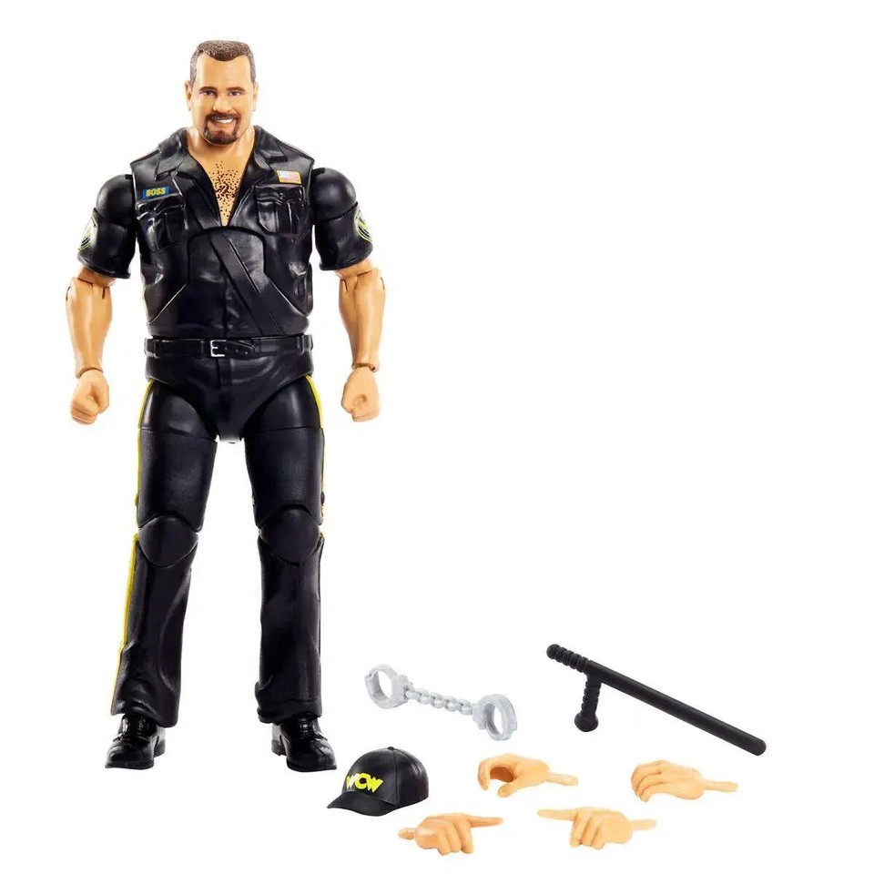WWE Mattel Elite Series 90 Big Boss Man Action Figure *Chase* Black ...
