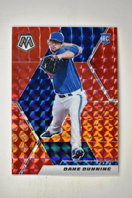 2021 Mosaic Base Rookies Red #222 Dane Dunning - Texas Rangers | eBay