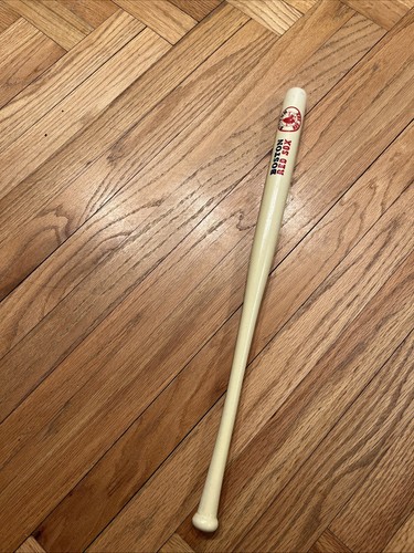 Boston Red Sox Mini Bat White/Tan 1991 | eBay