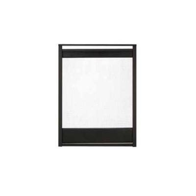 Majestic Black End Panel Firescreen Front for Multi-Sided Fireplace ...