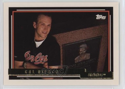 1992 Topps Pre-Production Cal Ripken Jr (Gold) #40 HOF | eBay