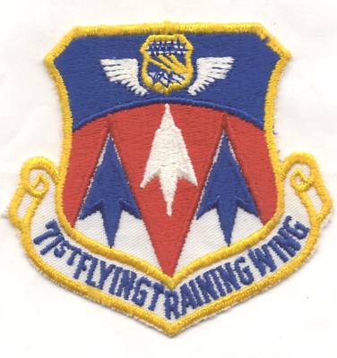 70's 71st FLYING TRAINING WING patch | eBay