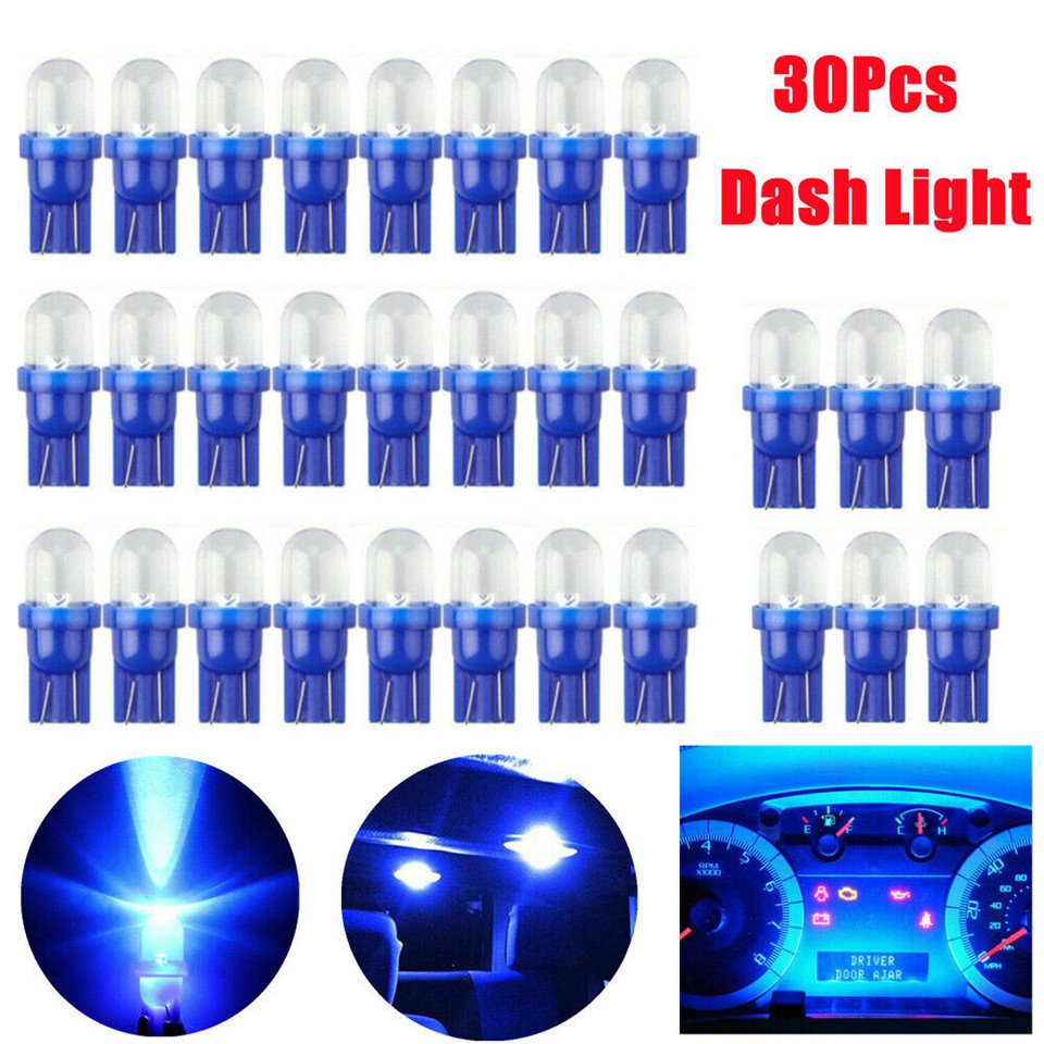 10/30/50 T10 194 LED Bulb for Instrument Panel Gauge Cluster Dash Light ...