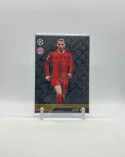Black Edged Leroy Sane - Card Value